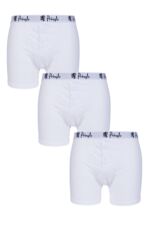 Pringle Button Front Cotton Boxer Shorts | SockShop