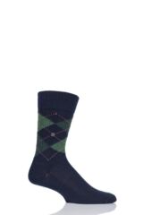 Burlington Preston Extra Soft Feeling Argyle Sock