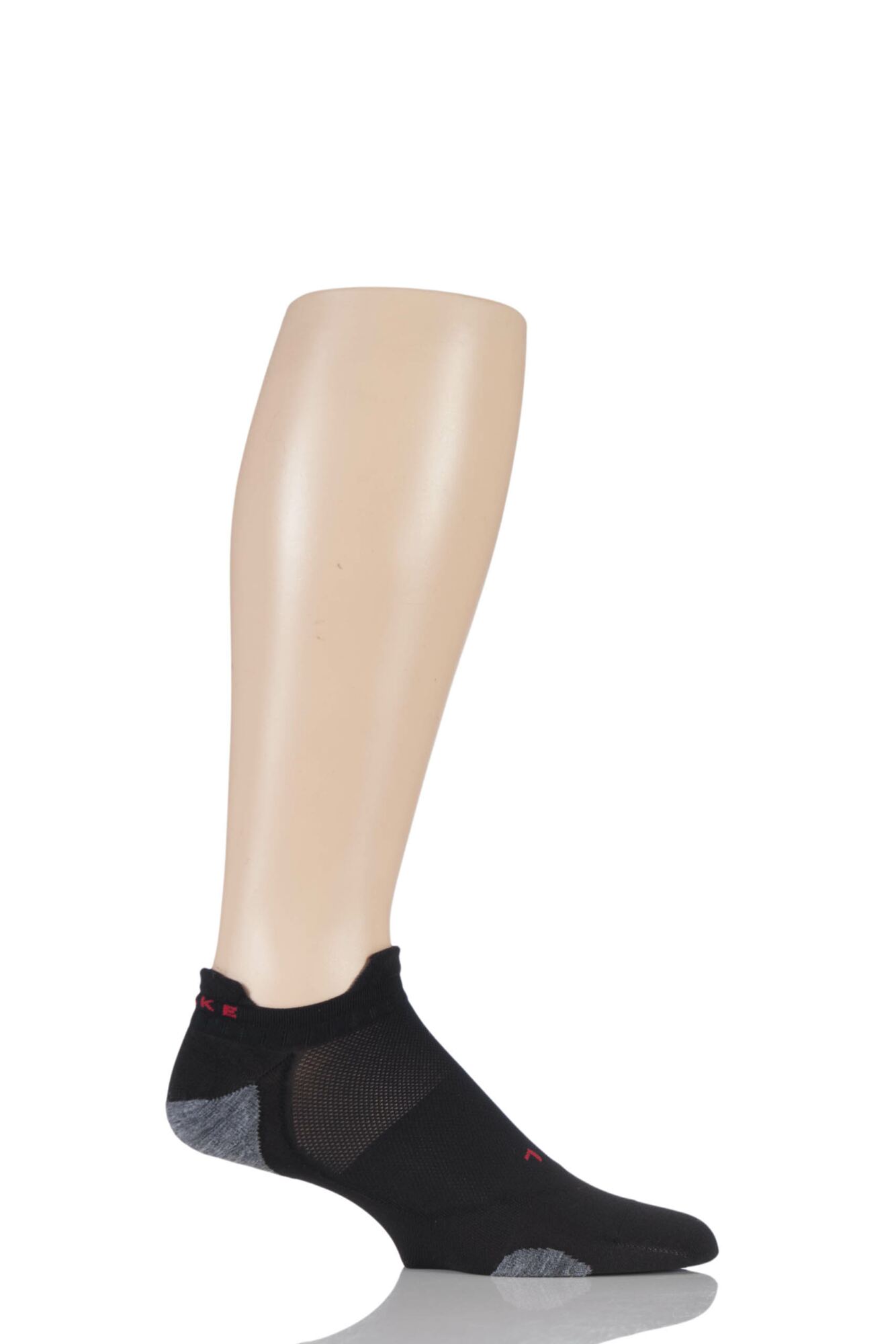 Mens 1 Pair Falke RU5 Invisible Performance Running Socks From SOCKSHOP