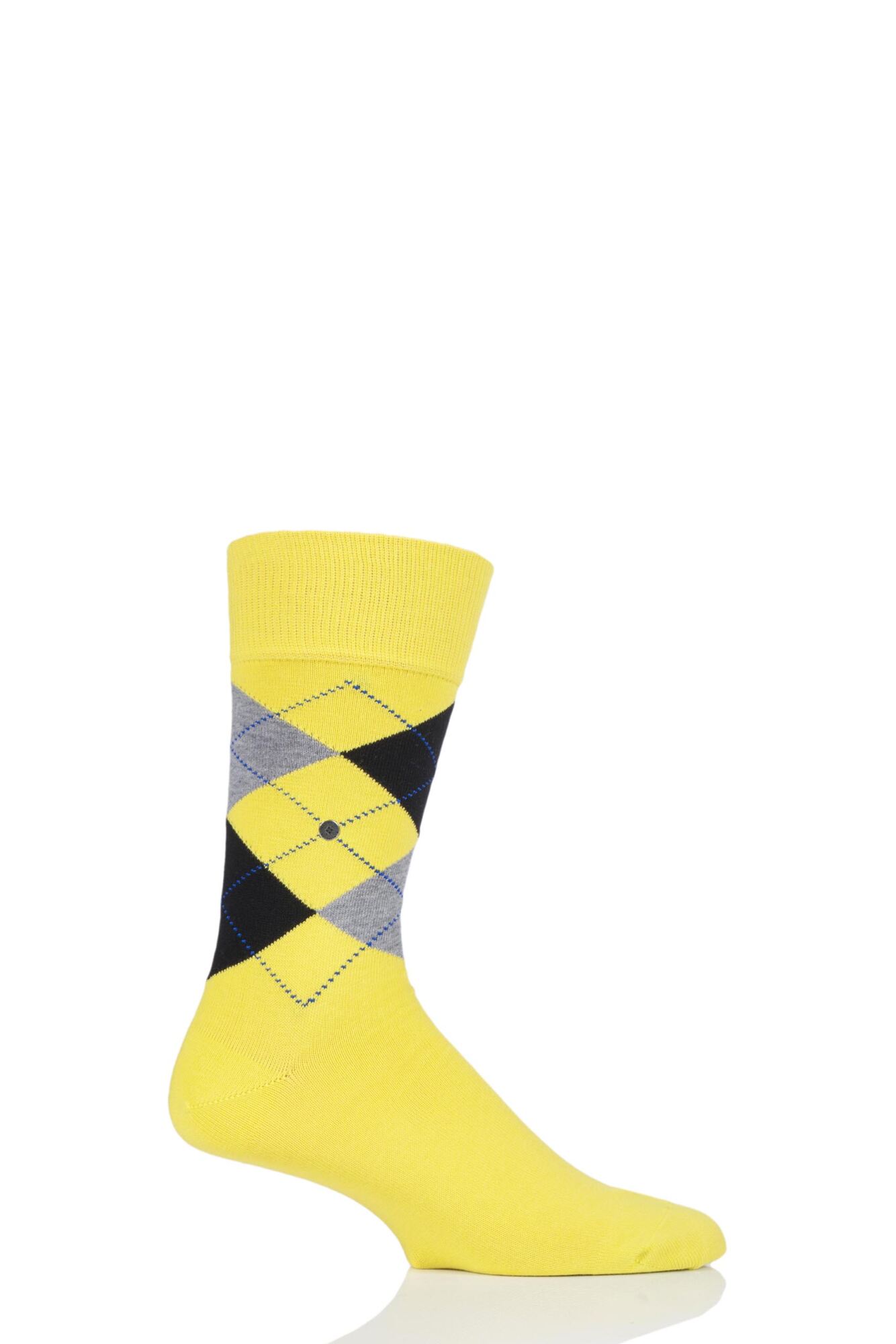 Mens Burlington King Argyle Cotton Socks from SOCKSHOP