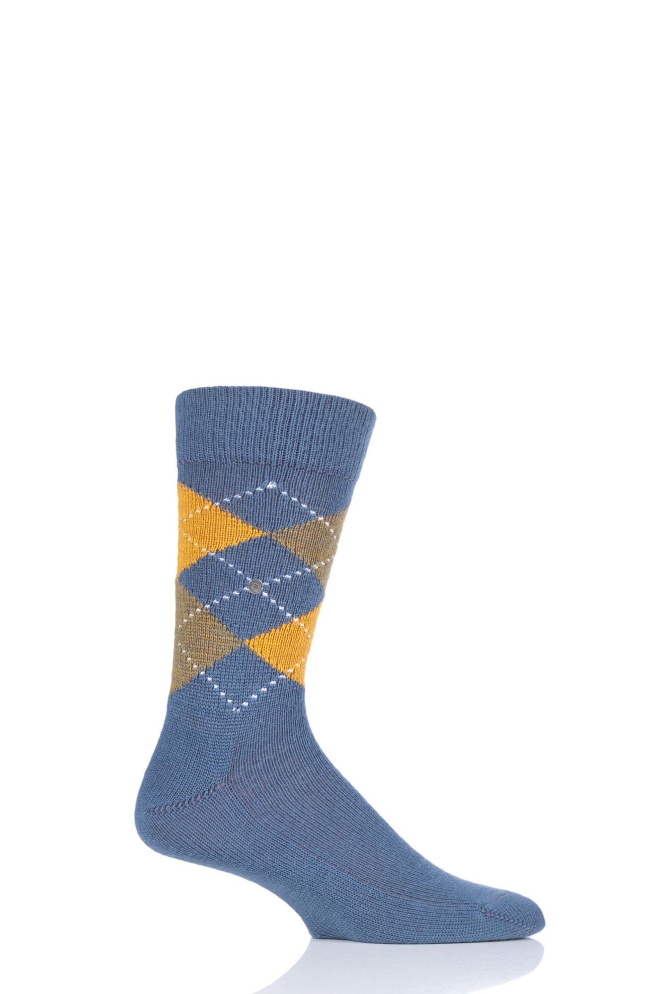 Burlington Preston Extra Soft Feeling Argyle Sock