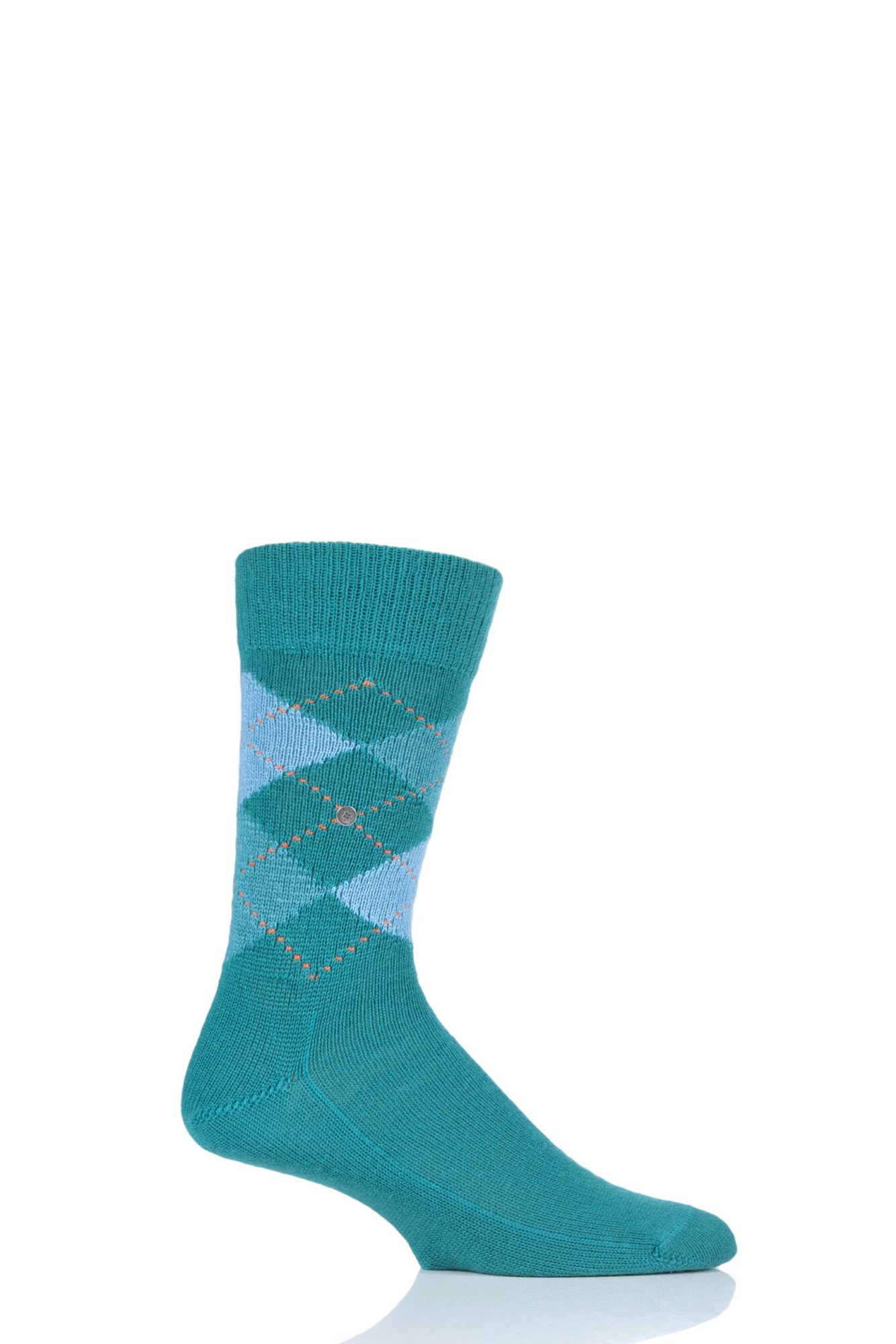 Burlington Preston Extra Soft Feeling Argyle Sock