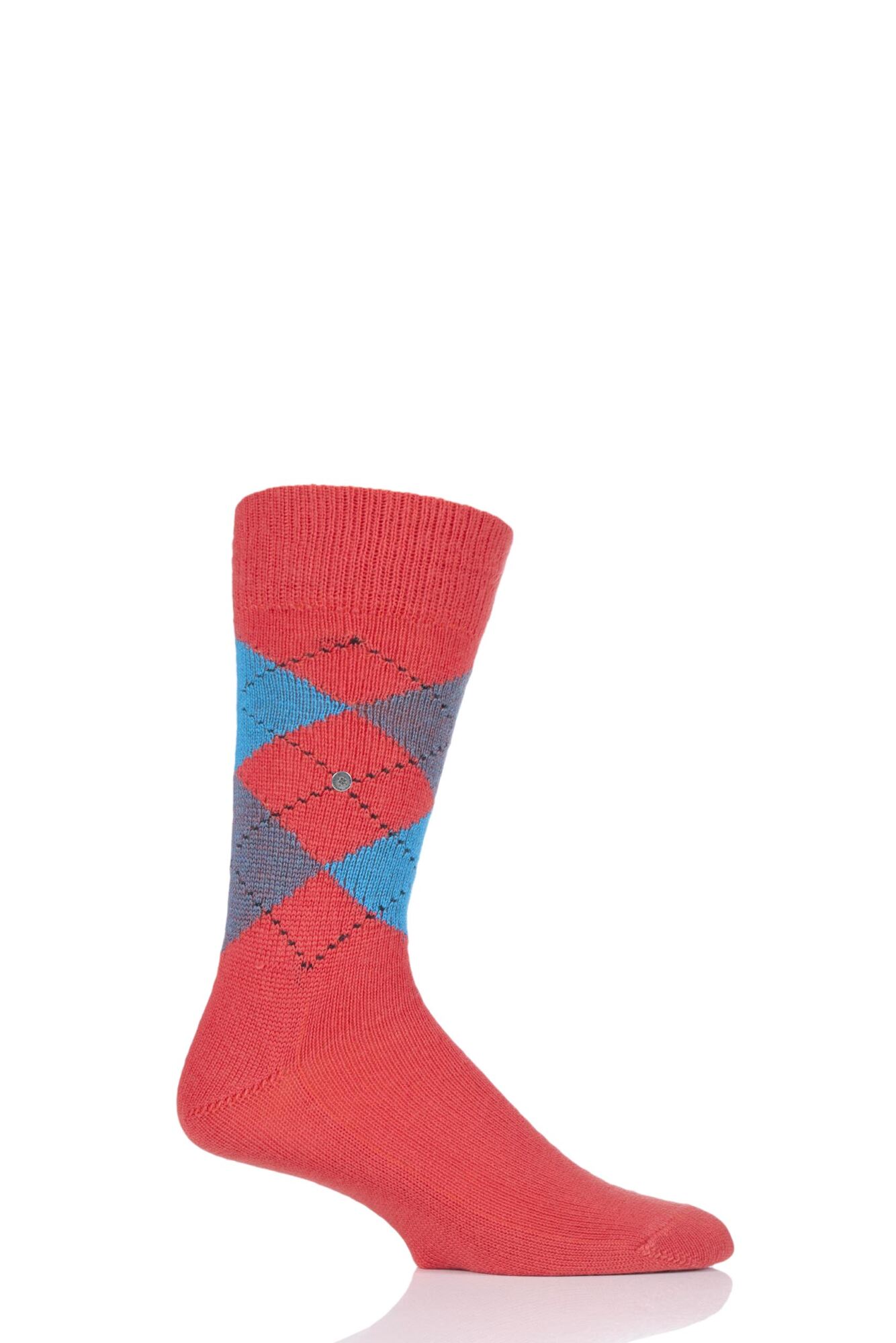 Burlington Preston Extra Soft Feeling Argyle Sock