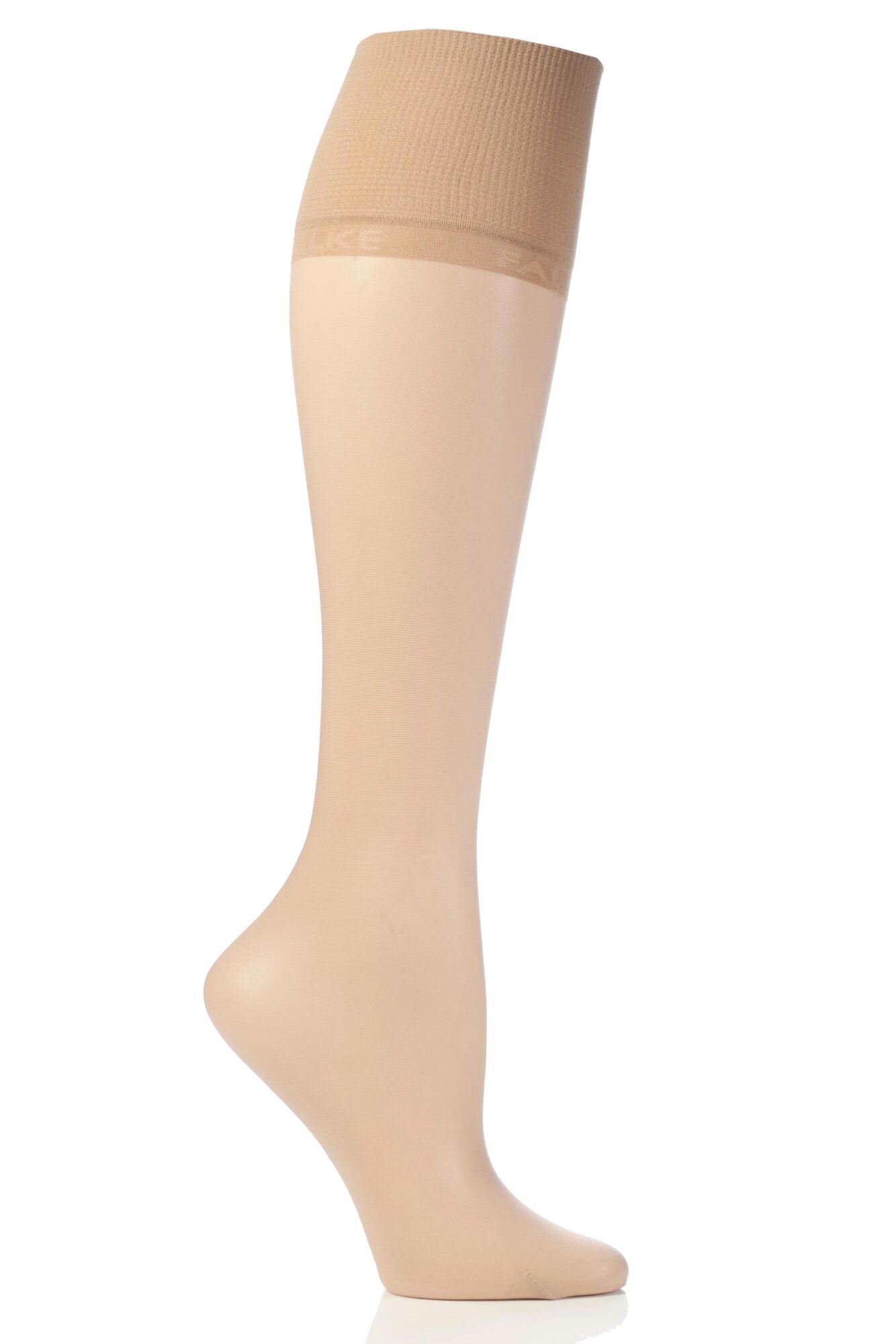 Falke Pure Matt 20 Knee Highs With Sensitive Top