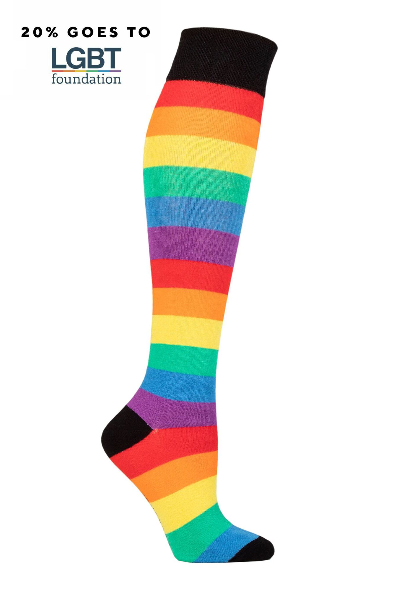 SOCKSHOP Bamboo 1 Pair Pride Socks Collection from SOCKSHOP