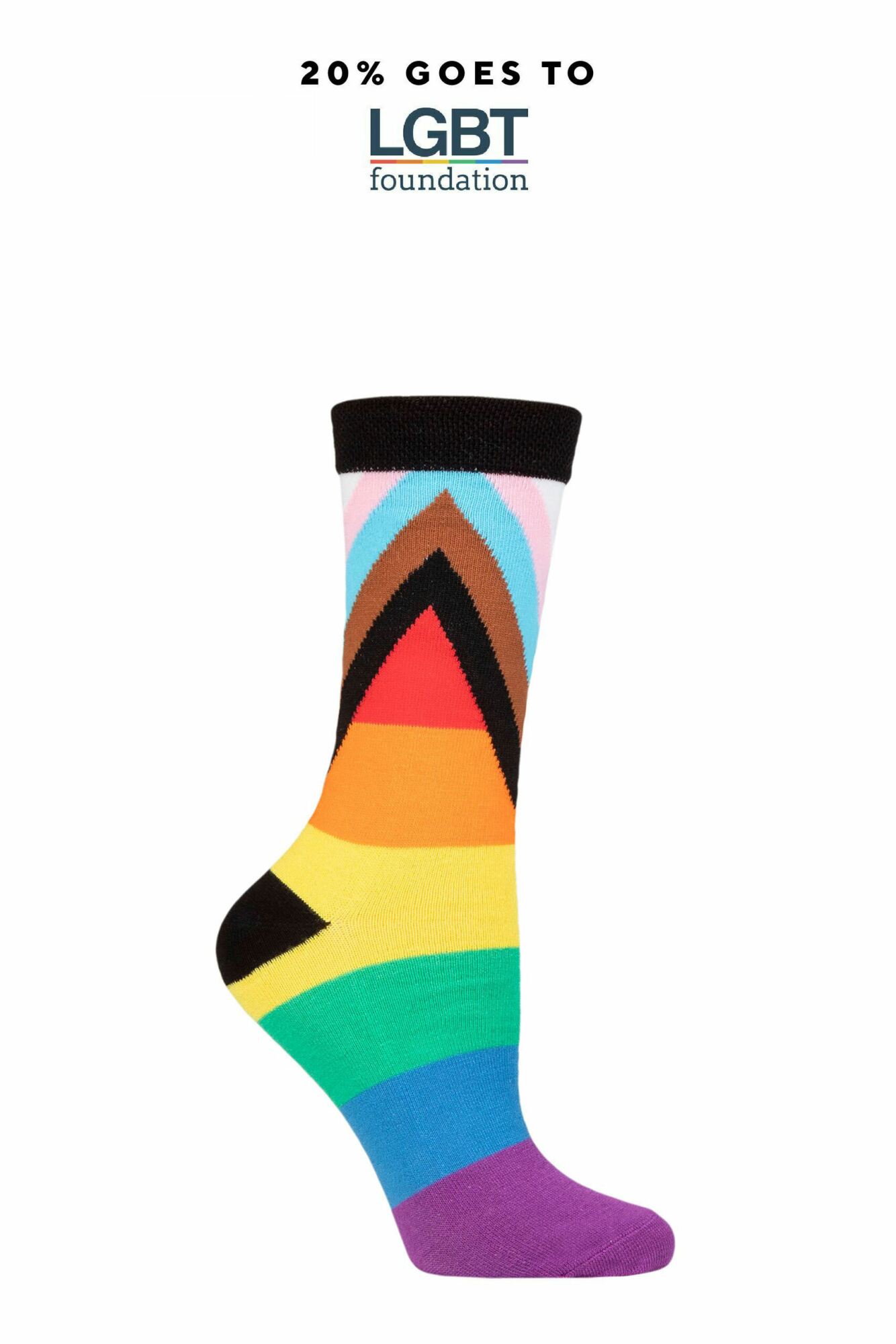 SOCKSHOP Bamboo 1 Pair Pride Socks Collection from SOCKSHOP
