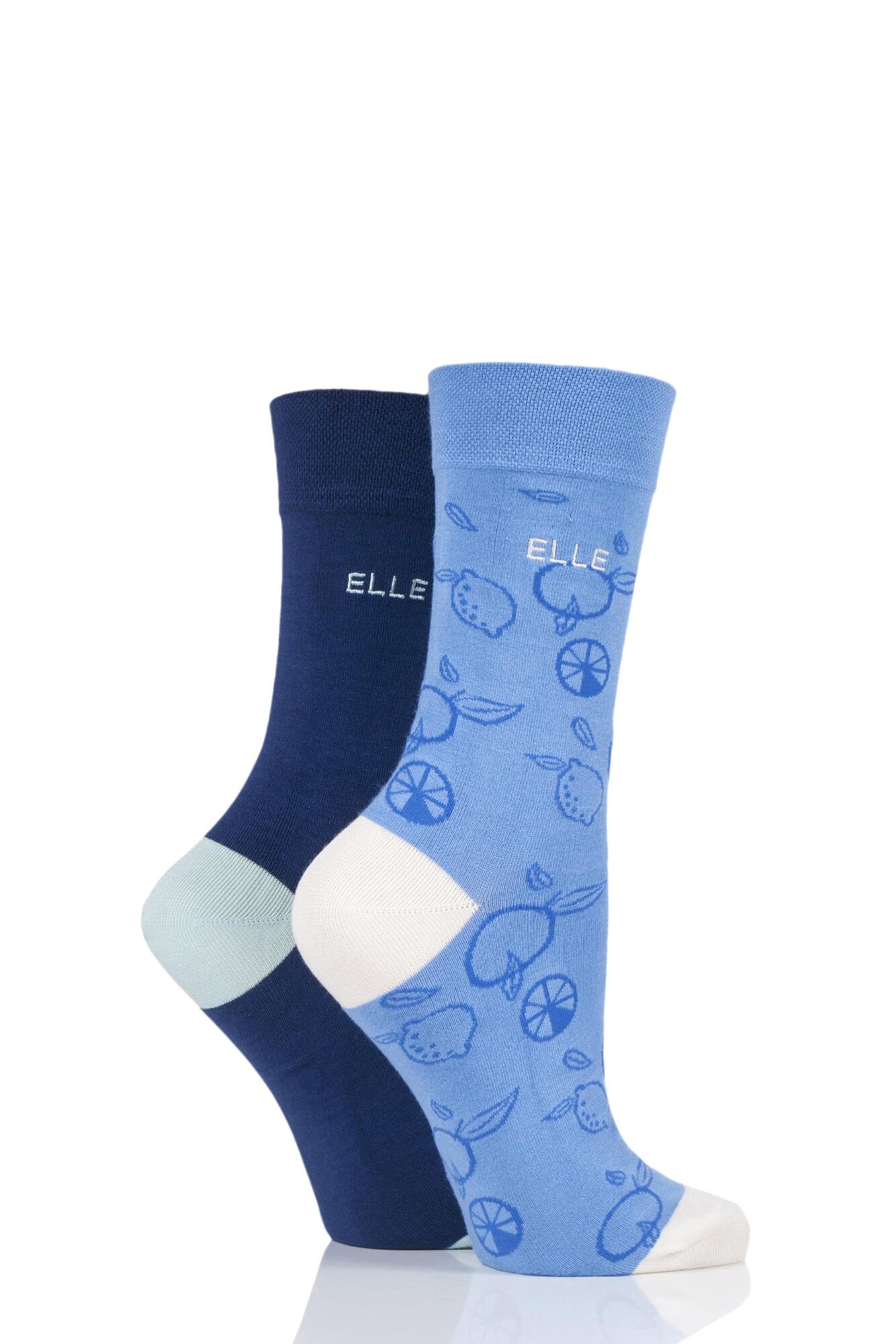 Ladies Elle Bamboo Patterned and Plain Socks | SOCKSHOP