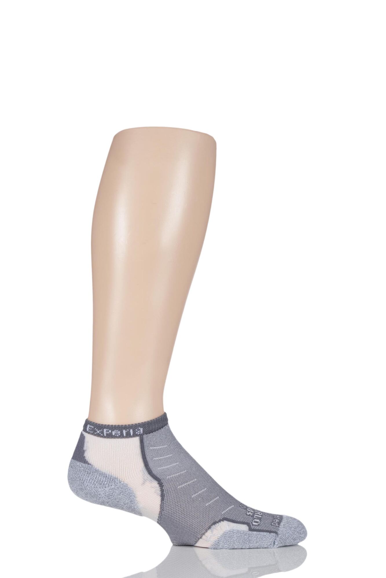 Experia By Thorlos Cushioned Running Micro Mini Crew Socks