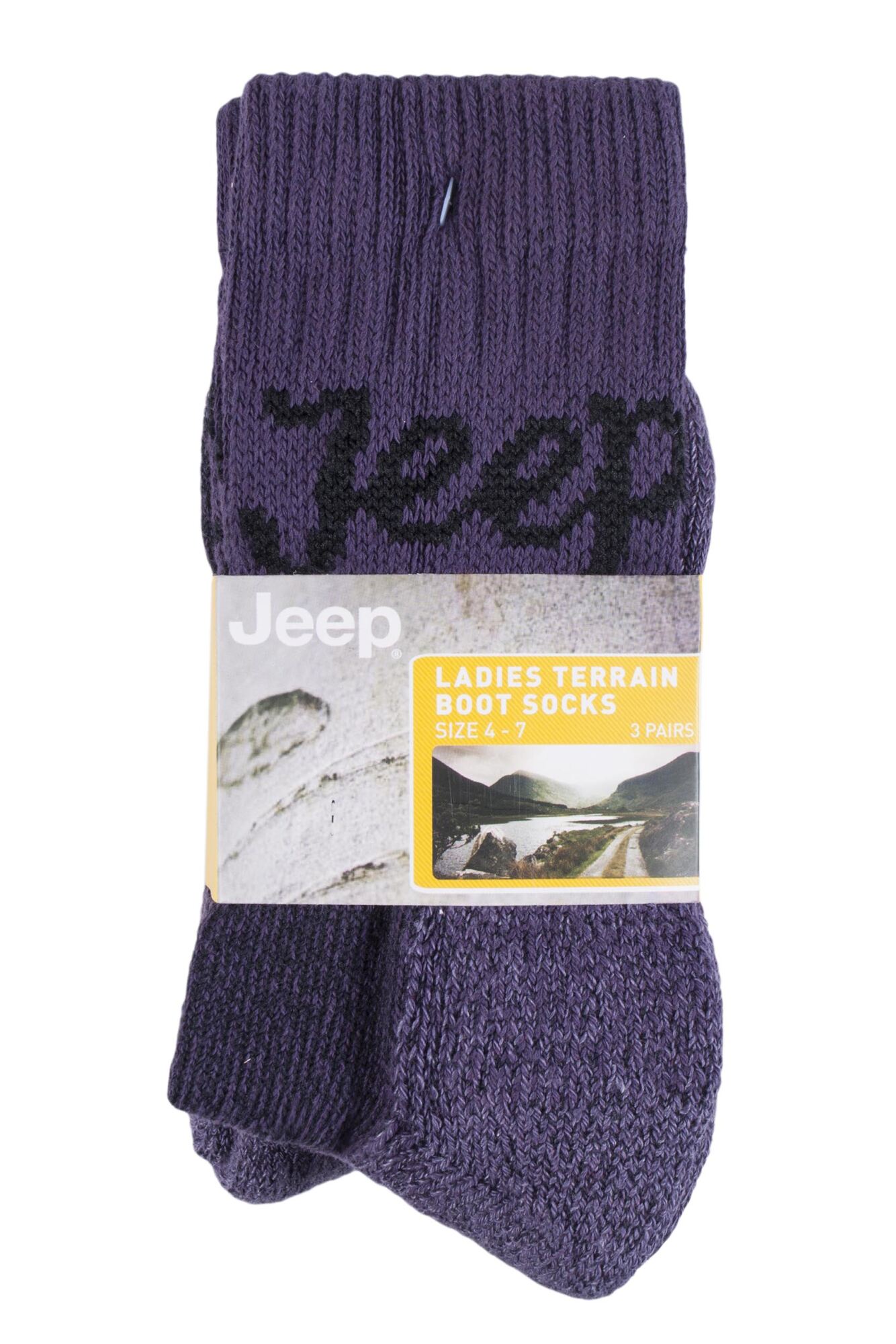 Ladies Jeep Luxury Terrain Socks | SOCKSHOP