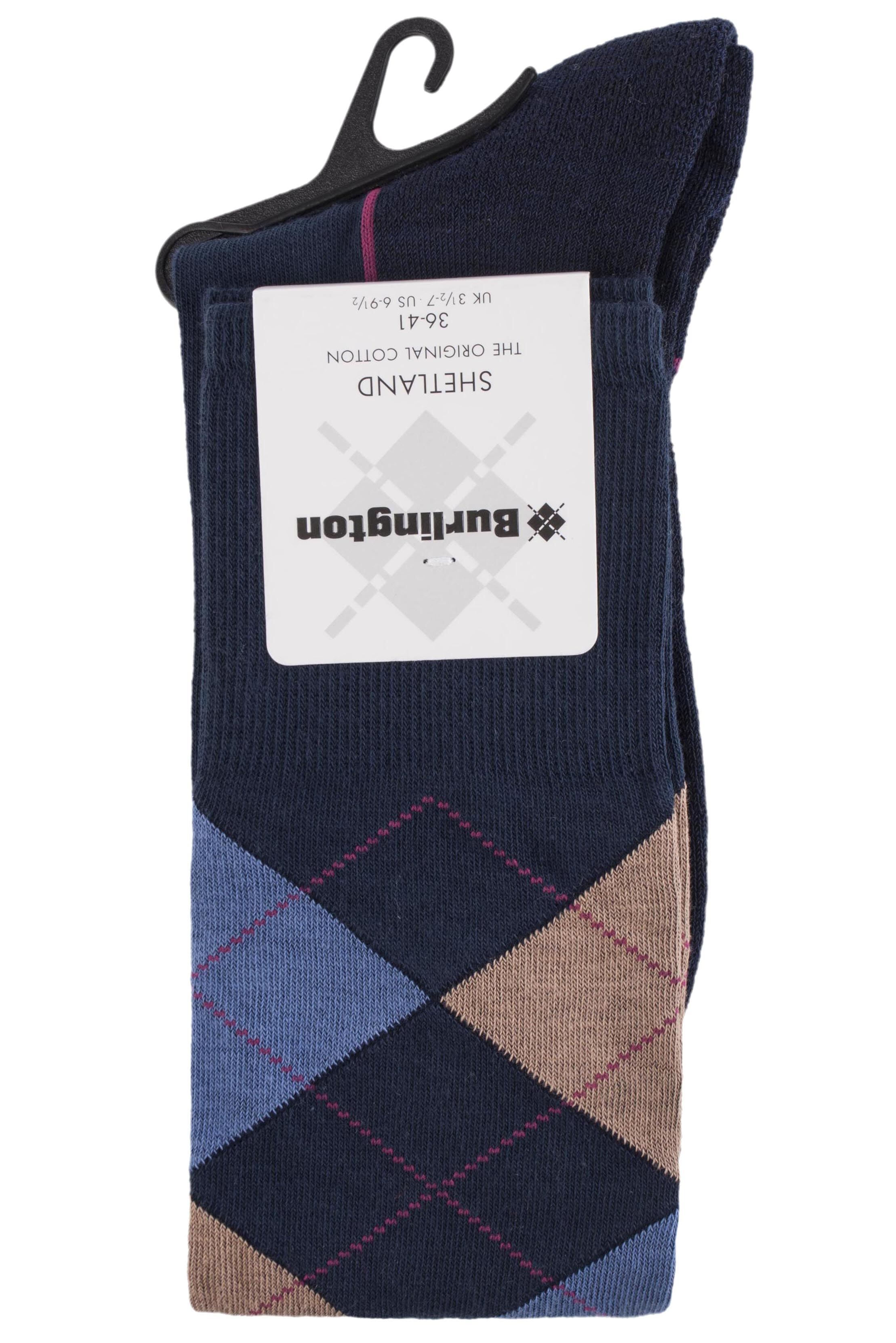 Ladies 1 Pair Burlington Shetland Knee High Riding Socks In 5 Colours ...