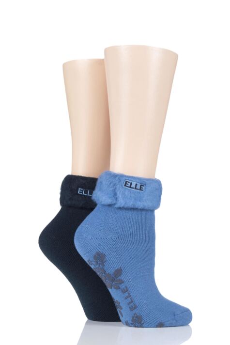 Ladies Elle Thermal Bed & Slipper Socks from SOCKSHOP