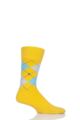Mens Burlington King Argyle Cotton Socks from SockShop