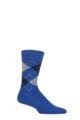 Mens Burlington King Argyle Cotton Socks from SOCKSHOP