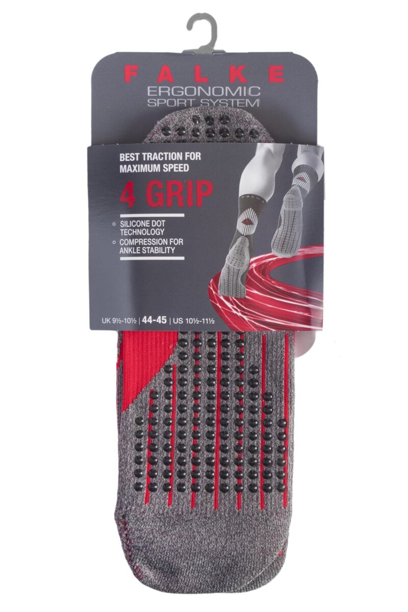 Mens Falke 4 Grip Football and Sports Socks | SOCKSHOP