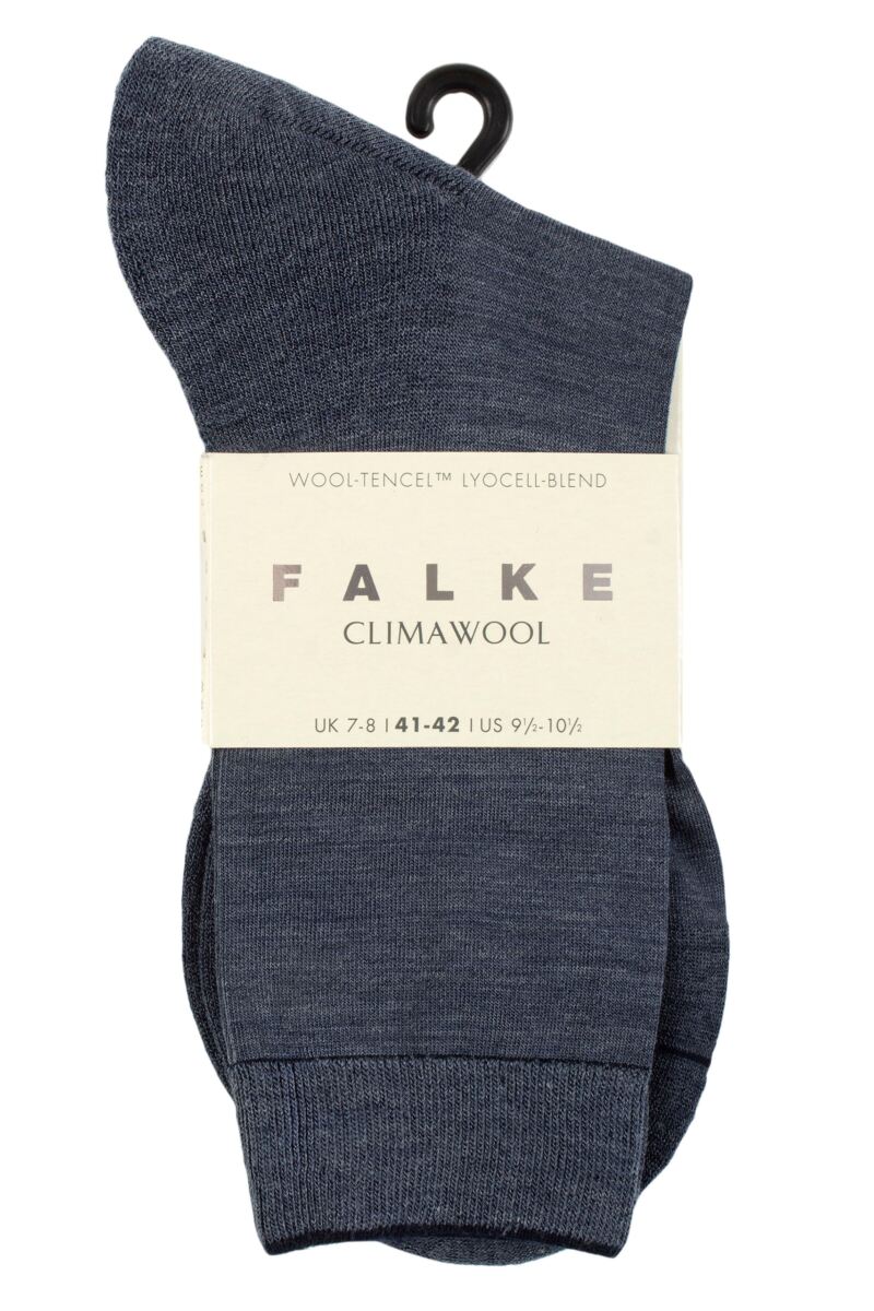 Ladies 1 Pair Falke Climawool Recycled Yarn Socks from SockShop