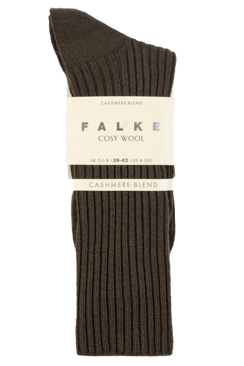 Ladies 1 Pair Falke Cosy Wool and Cashmere Boot Socks from SockShop