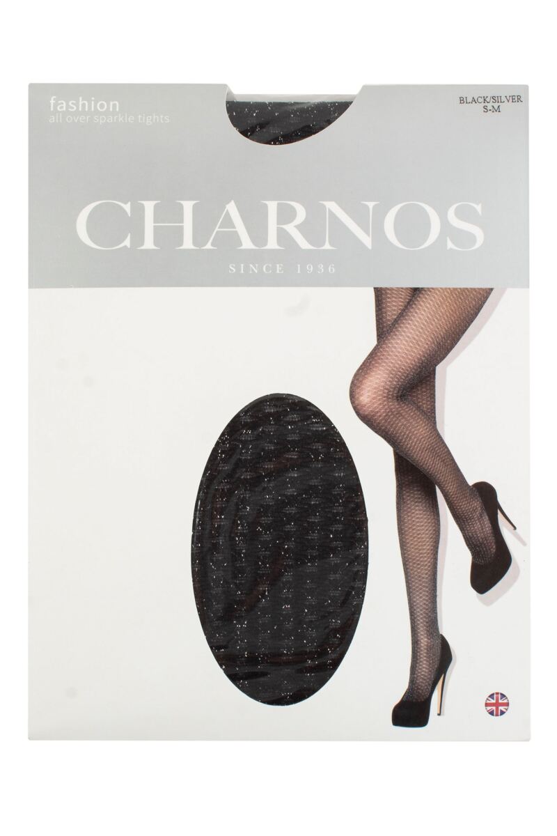 Ladies 1 Pair Charnos All Over Sparkle Tights