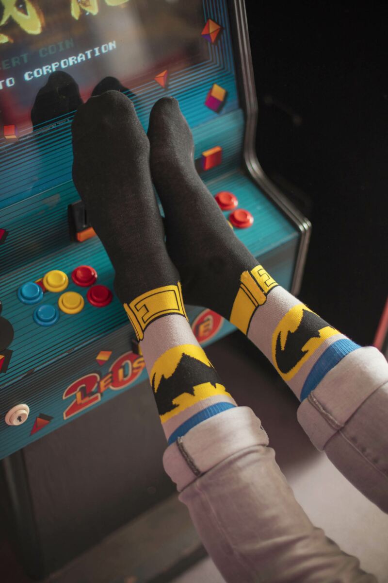 Mens SOCKSHOP DC Comics Mix Batman Socks