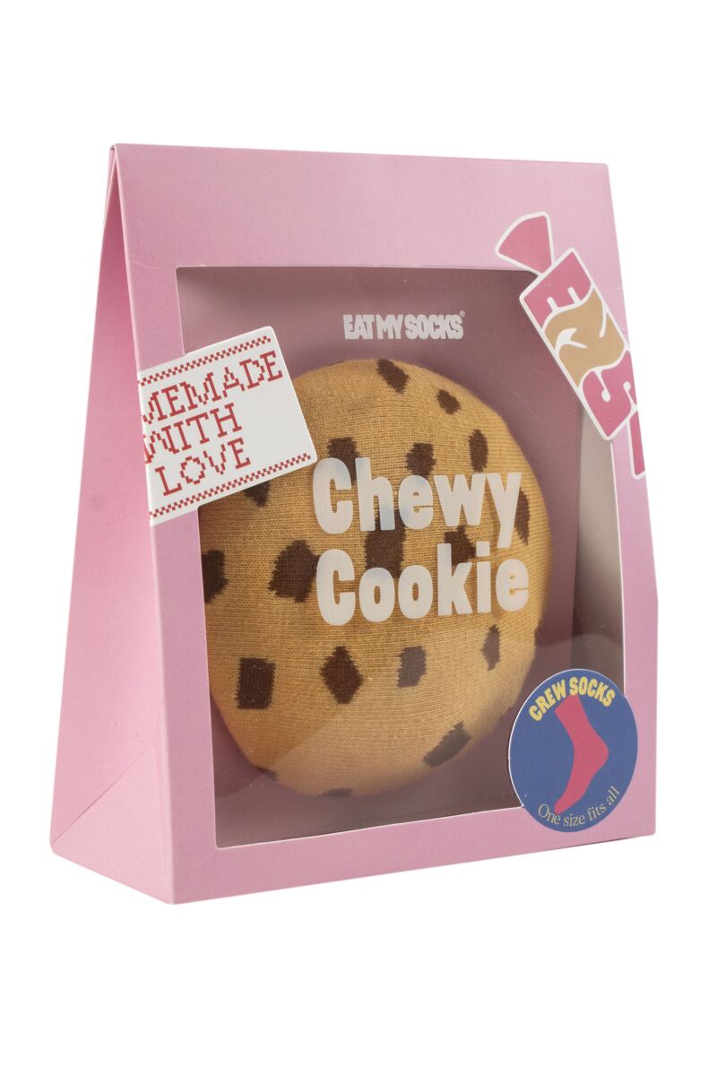 EAT MY SOCKS 1 Pair Chewy Cookie Cotton Socks from SockShop