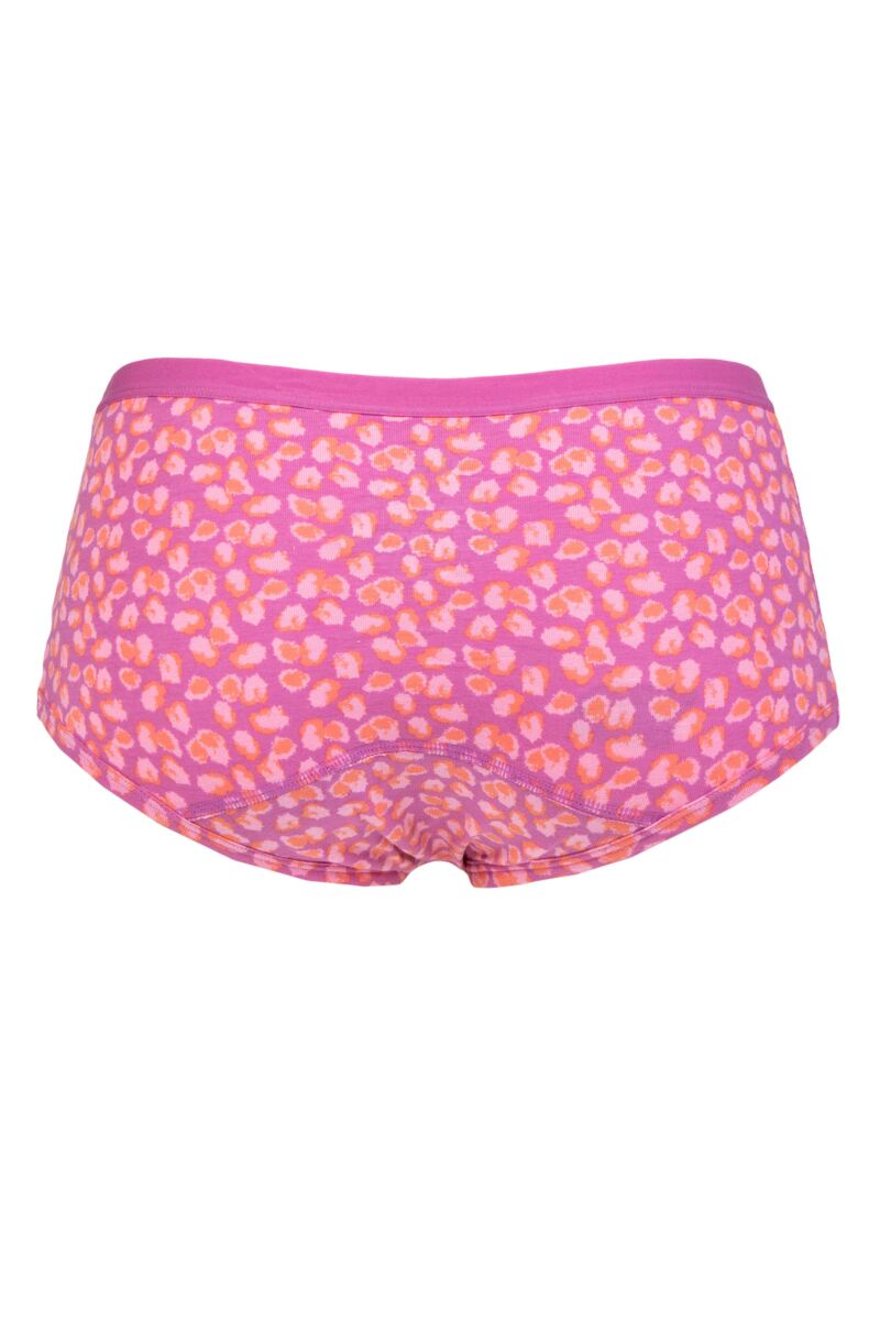 Girls and Teens 1 Pair Love Luna First Period Boyleg Briefs from SockShop