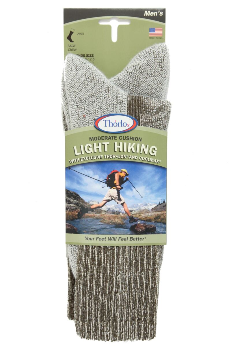Thorlos Light Hiking Moderate Cushion Socks With Thorlon