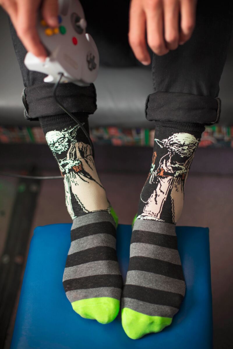 SOCKSHOP Star Wars Heroes Yoda, Chewbacca, C-3P0, R2-D2 and Han Solo Socks