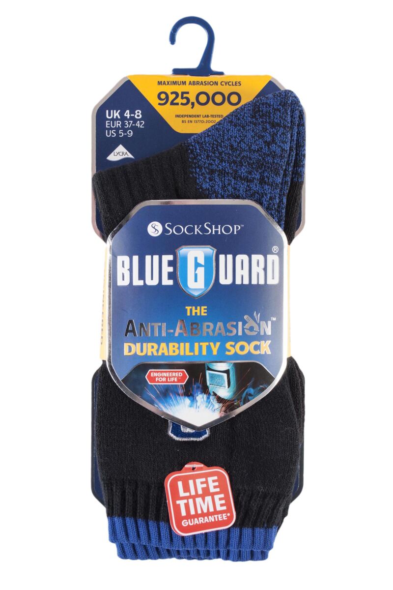 Ladies 1 Pair Blueguard Anti-Abrasion Durability Socks From SockShop