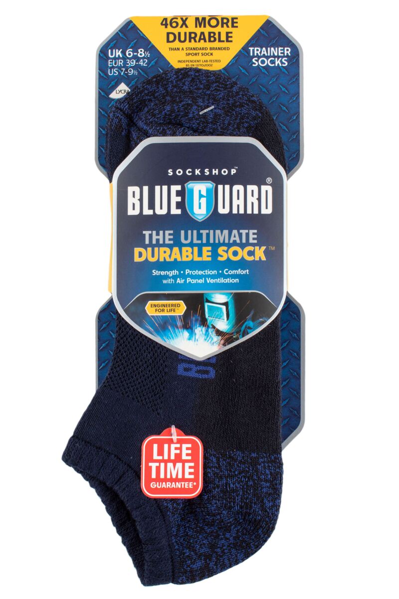 Mens 1 Pair Blueguard Trainer Socks from SockShop