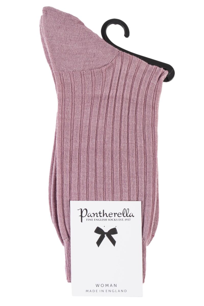 Pantherella Classic Merino Wool Ribbed Socks | SOCKSHOP