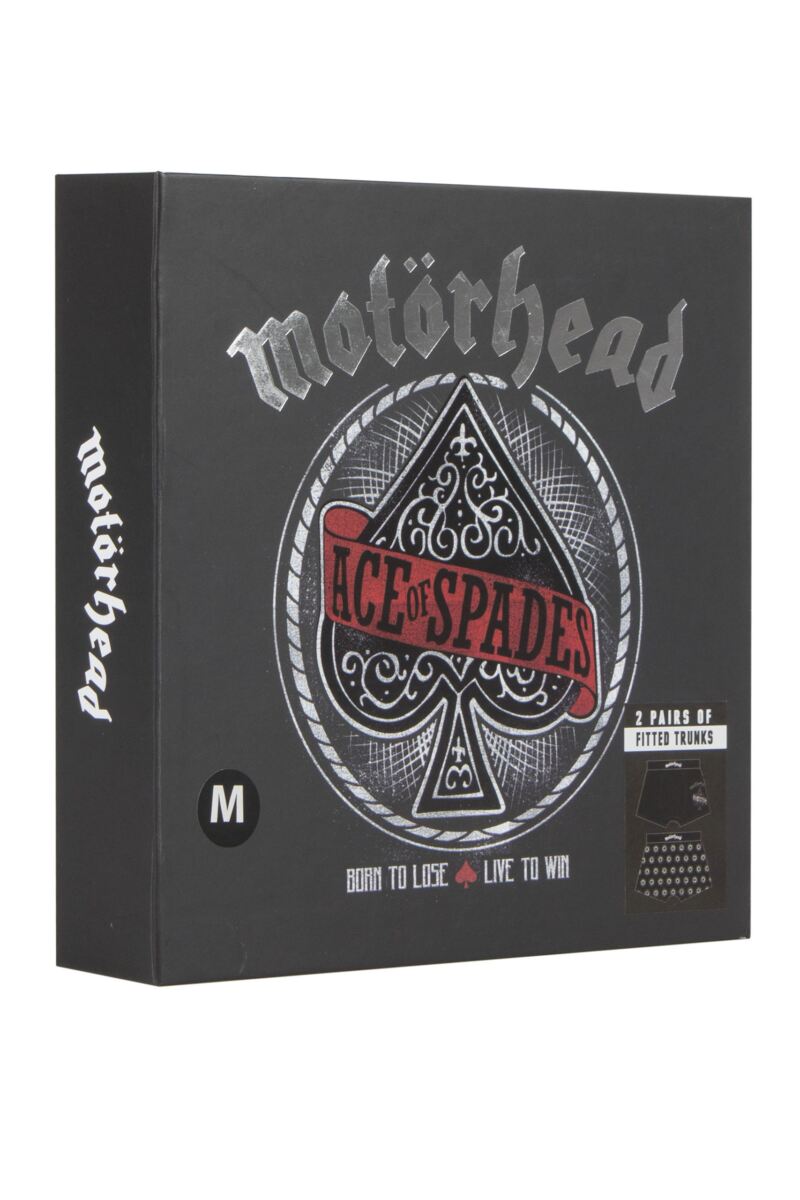 Motorhead 2 Pack Exclusive to SOCKSHOP Gift Boxed Boxer Shorts from ...