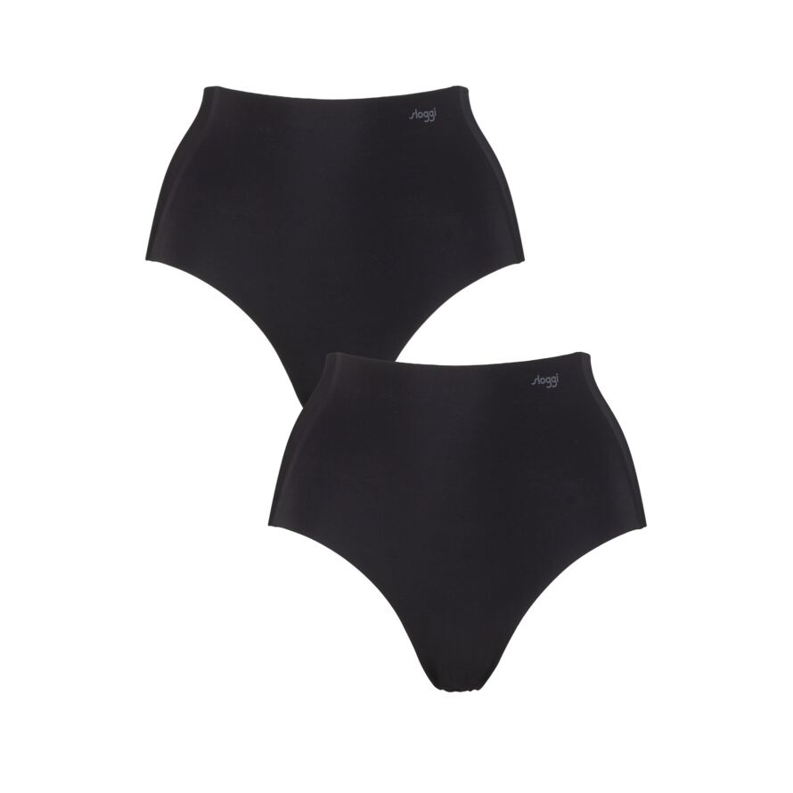 Ladies 2 Pack Sloggi Zero Feel Seamfree Maxi Knickers from SockShop