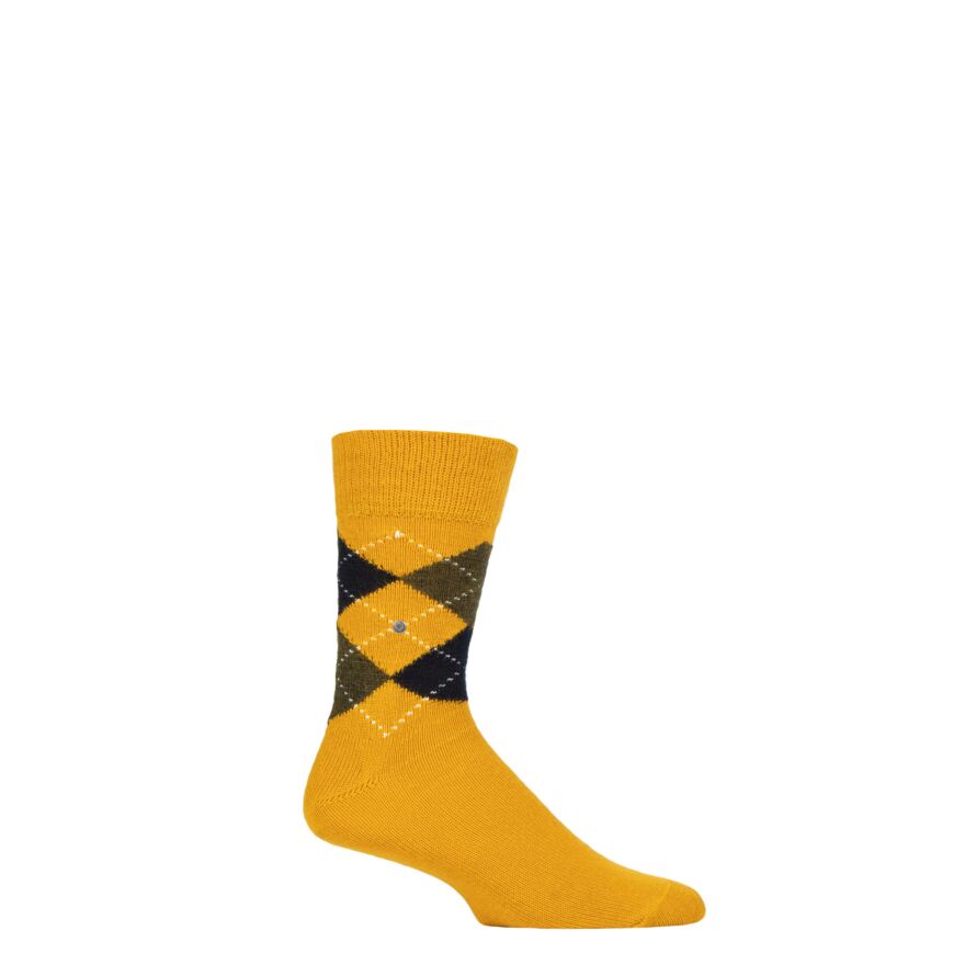 Burlington Preston Extra Soft Feeling Argyle Sock