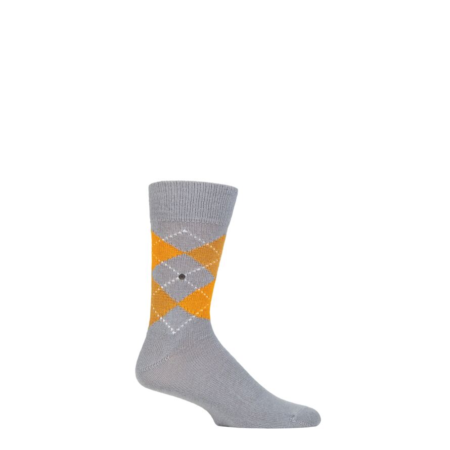 Burlington Preston Extra Soft Feeling Argyle Sock