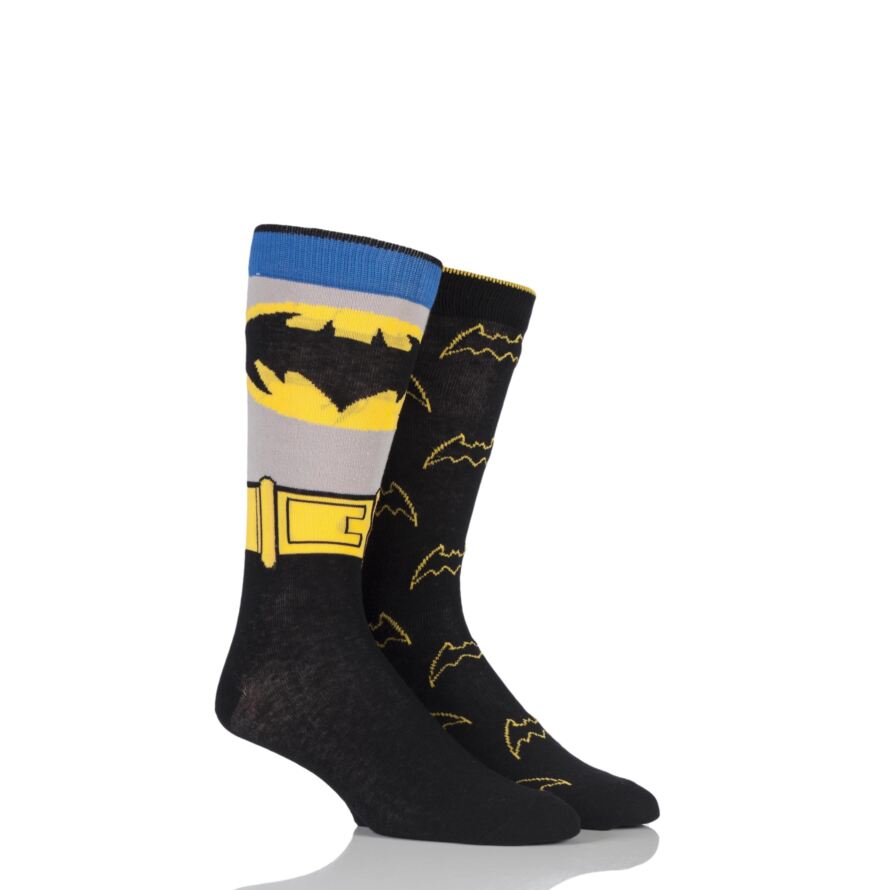 Mens SOCKSHOP DC Comics Mix Batman Socks