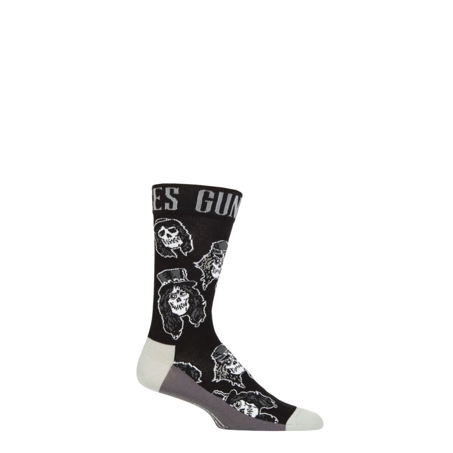 SOCKSHOP Music Collection 1 Pair Guns N' Roses Cotton Socks from SockShop
