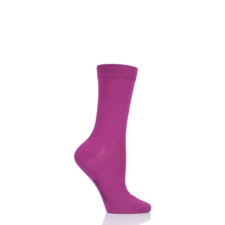 SOCKSHOP Colour Burst Bamboo Socks with Smooth Toe Seams