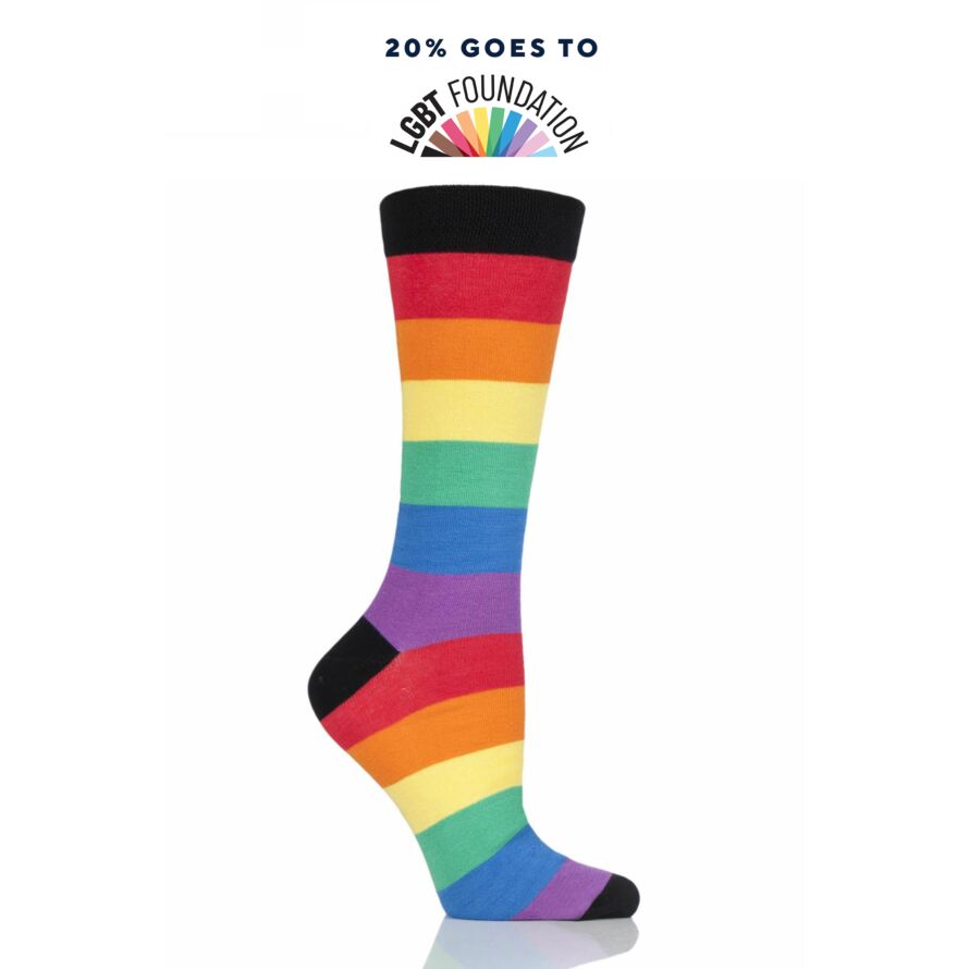 SOCKSHOP Bamboo 1 Pair Pride Socks Collection from SOCKSHOP