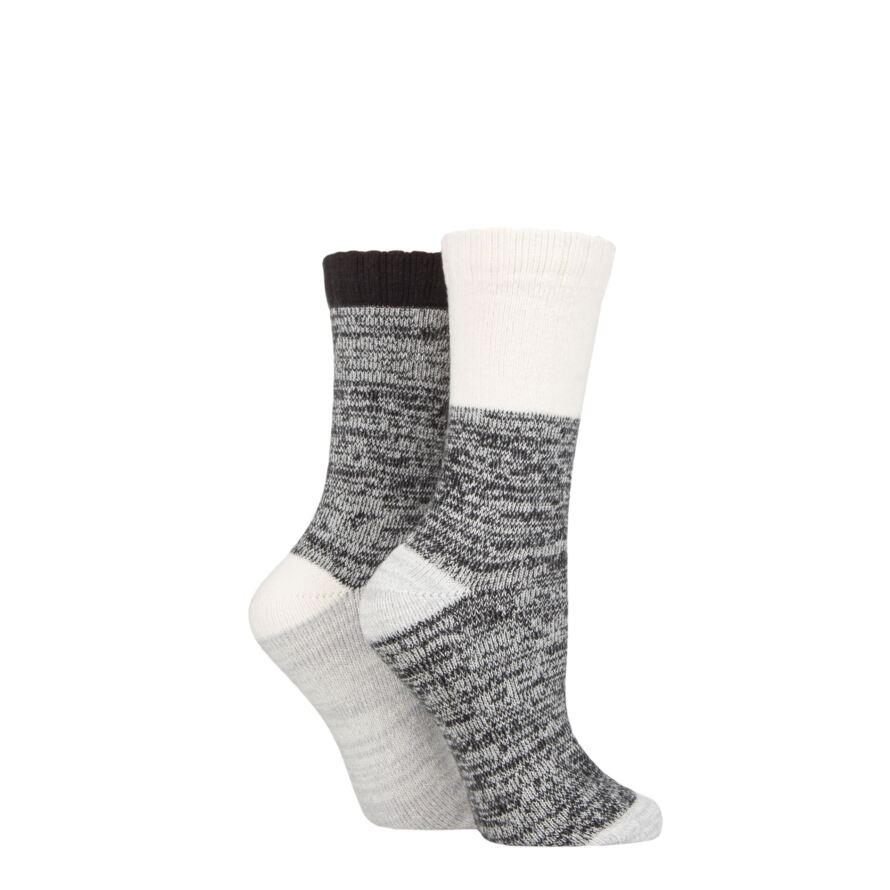 Ladies 2 Pair SOCKSHOP Boot Socks from SOCKSHOP