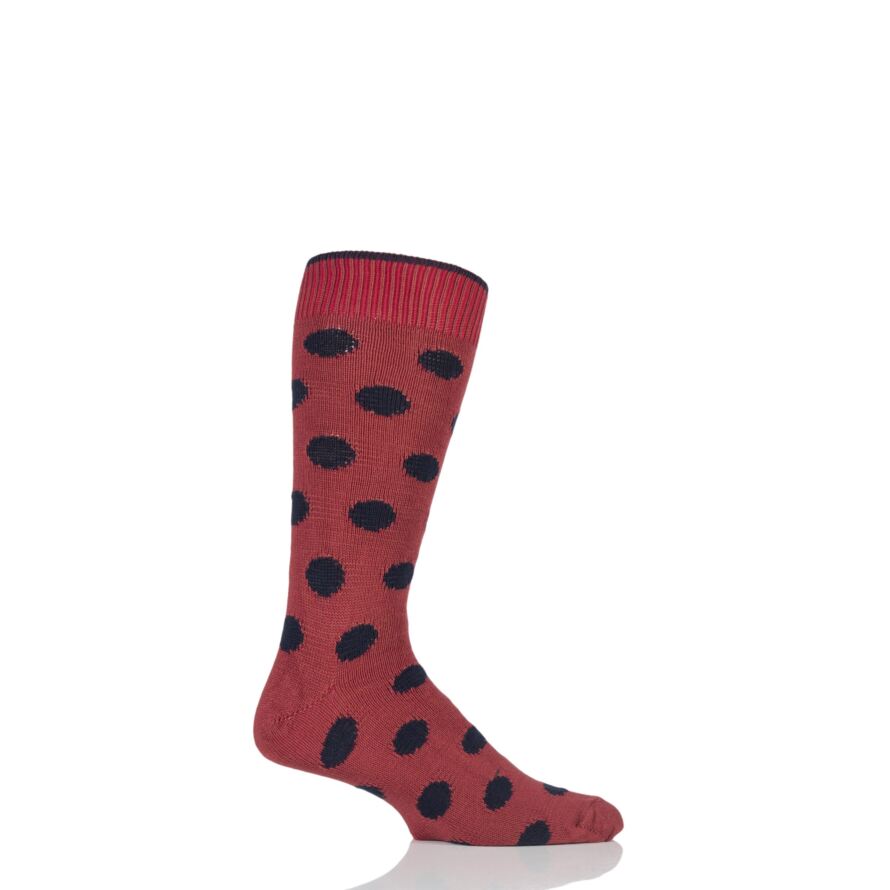Mens SOCKSHOP of London Spotty Cotton Socks | SOCKSHOP