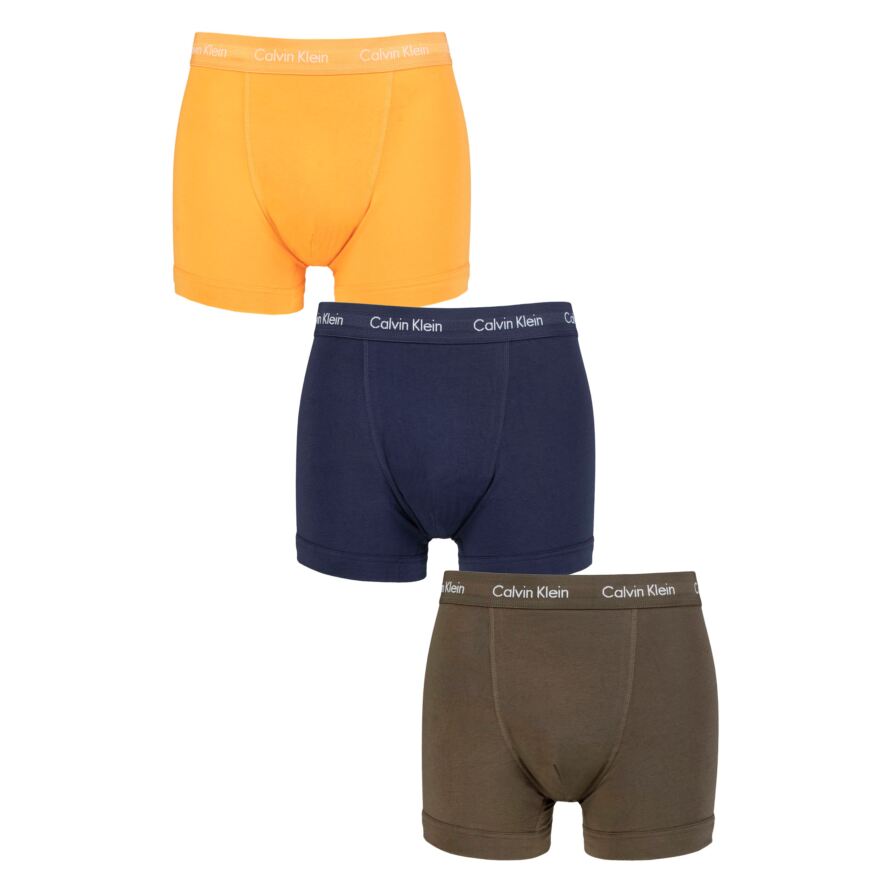 Mens Calvin Klein Cotton Stretch Trunks from SOCKSHOP