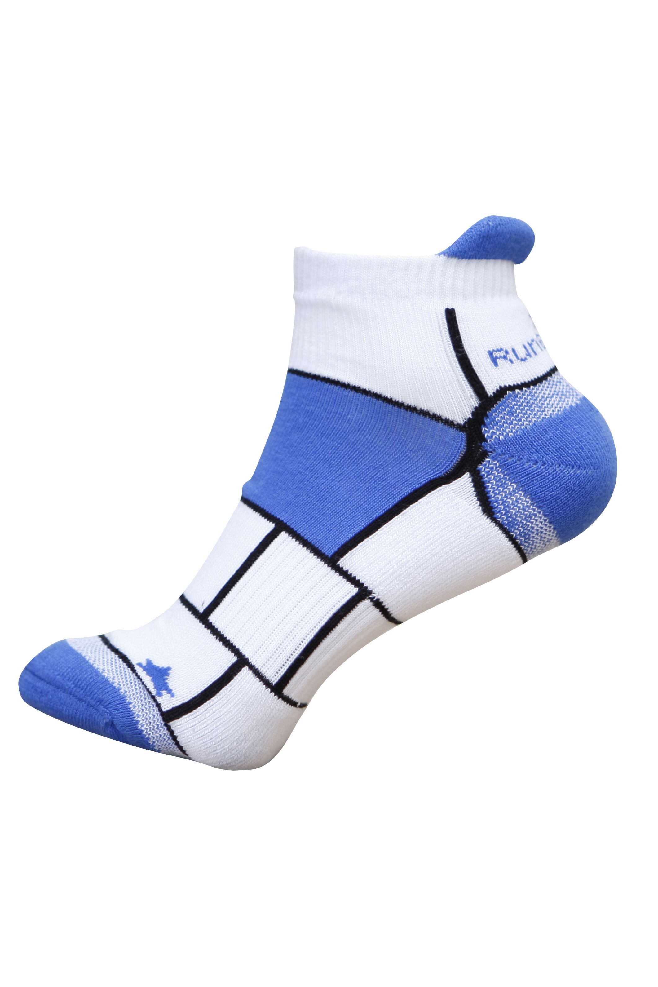 Mens 1 Pair Runbreeze Ergonomic Anti-blister Trainer Liner Socks With ...