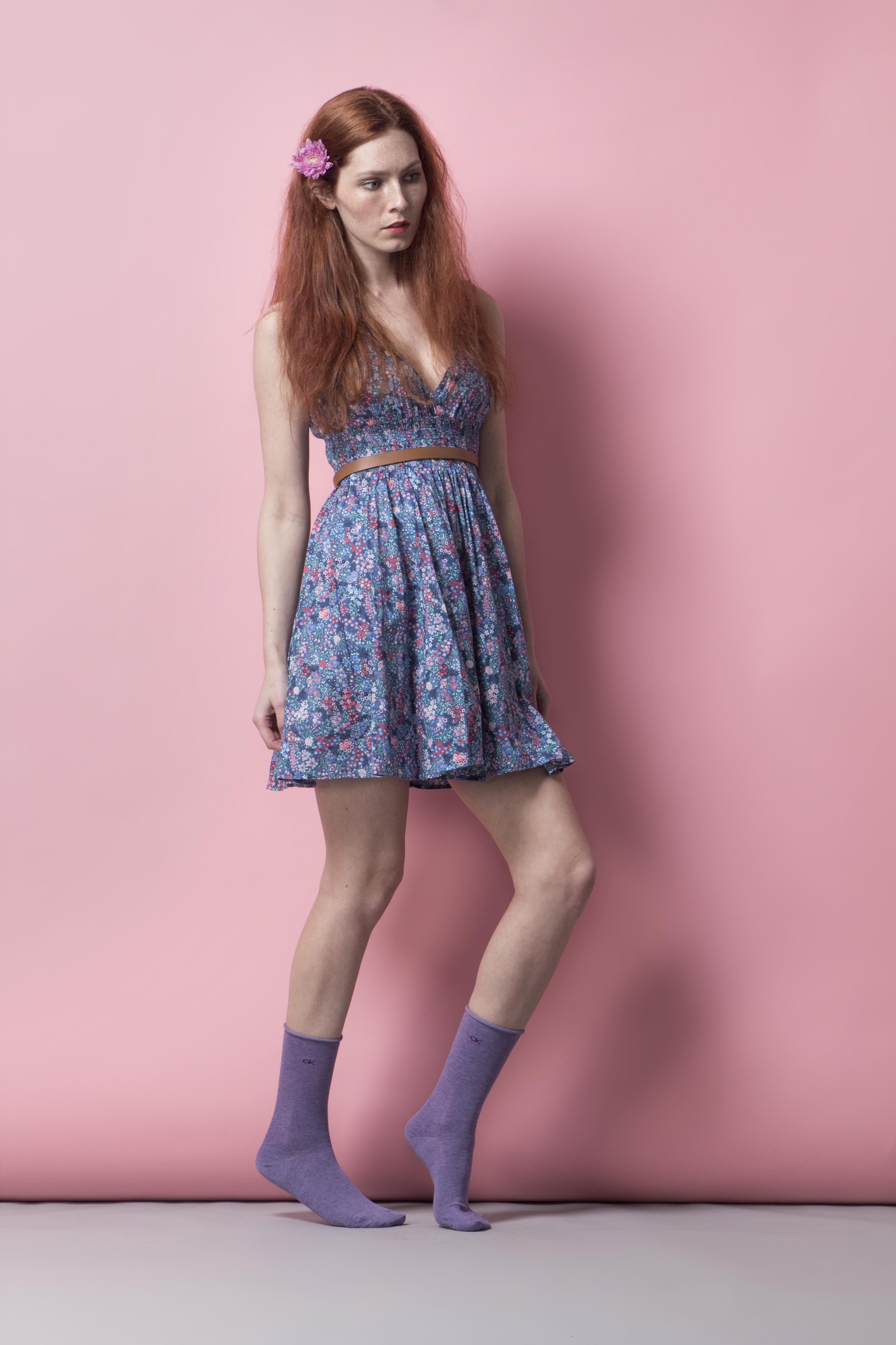 Ladies 3 Pair Calvin Klein Roll Top Socks In 12 Colours White | Divalium