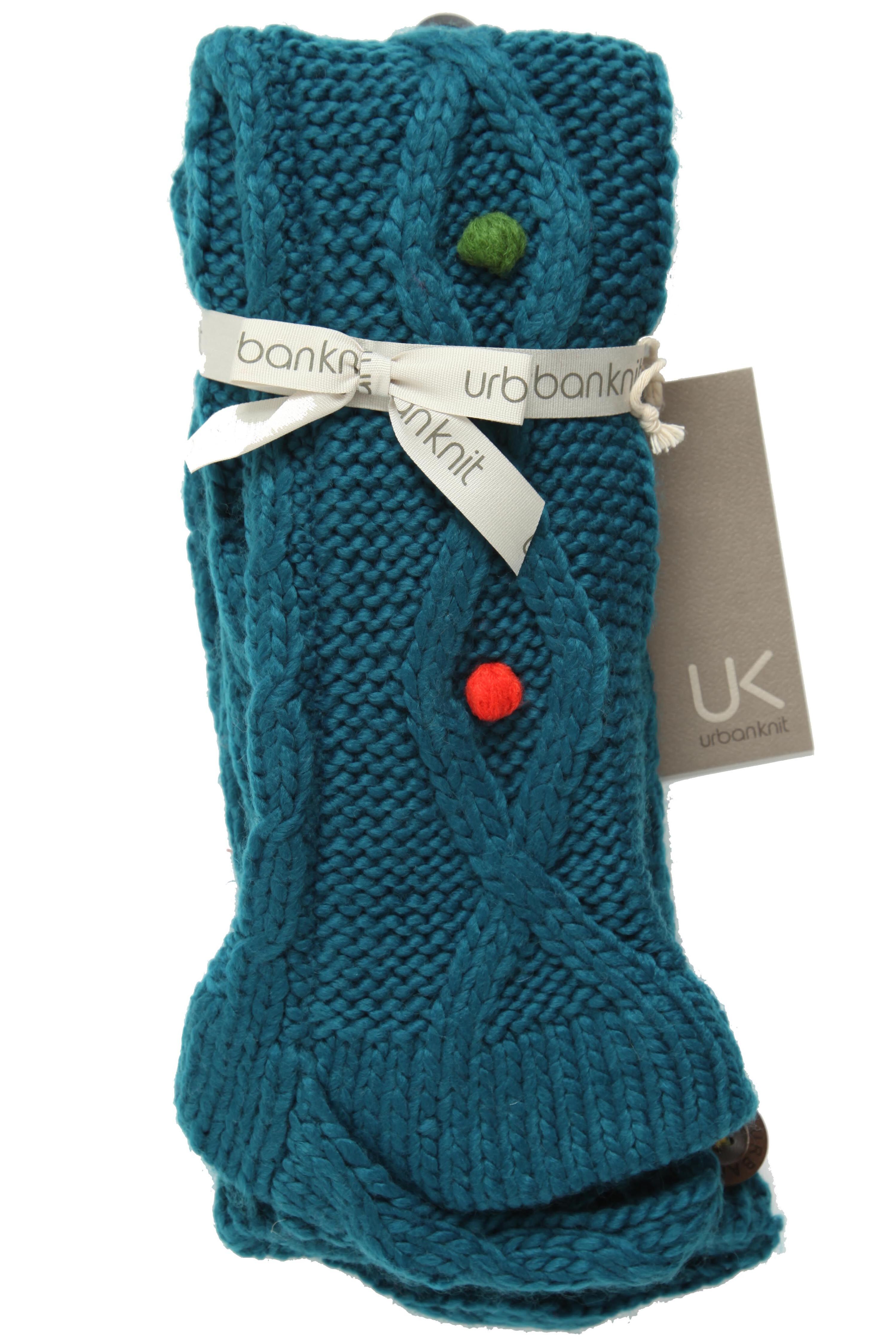 Ladies 1 Pair Urban Knit Mixed Textured Slipper Sock Non Slip With ...